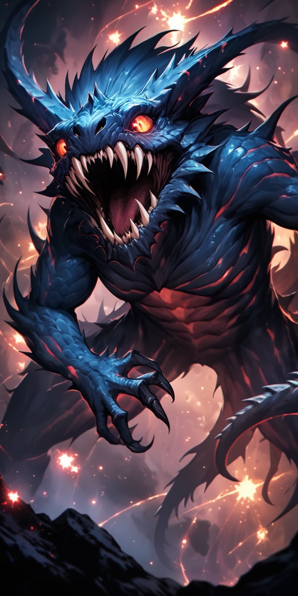 Venomous Alien Beast:An alien | image created by Caption Master ...