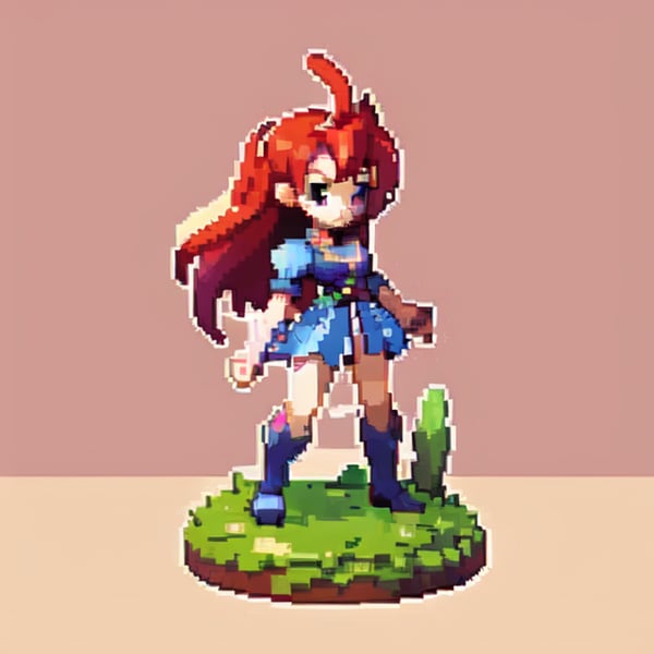 pixel girls | image created by zedelas | Tensor.Art