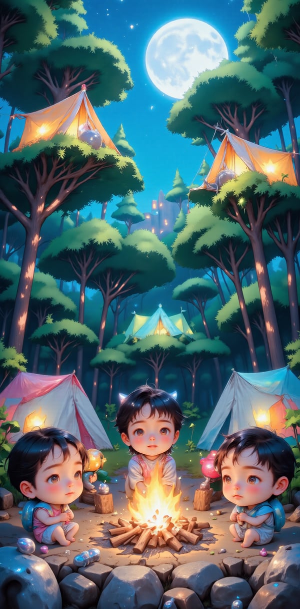 Chibi-Style Wilderness Adventu | image created by Official SketchZa ...