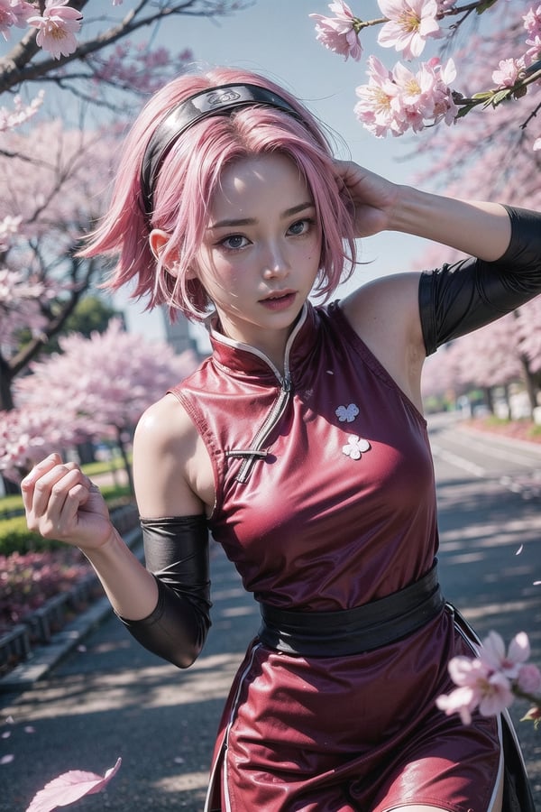 sakura haruno, character from | image created by Azwar Black Mask ...