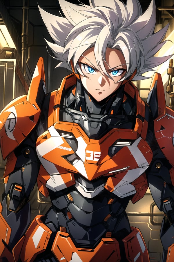 Son Goku In Mecha Armour - Free AI Image | Tensor.Art | Tensor.Art