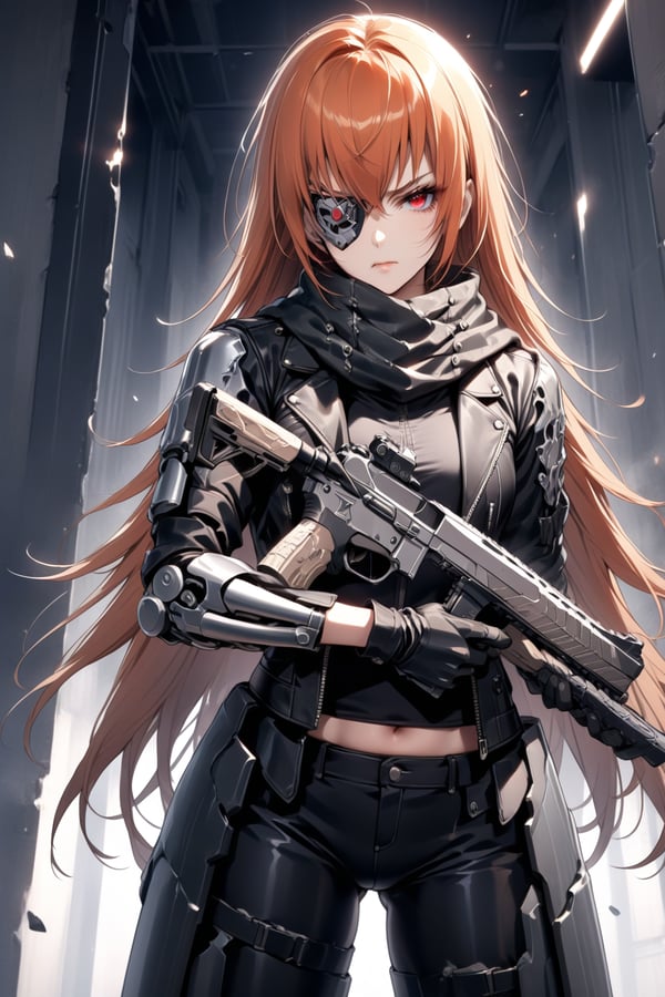 Daily theme: Terminator | image created by Chicken | Tensor.Art