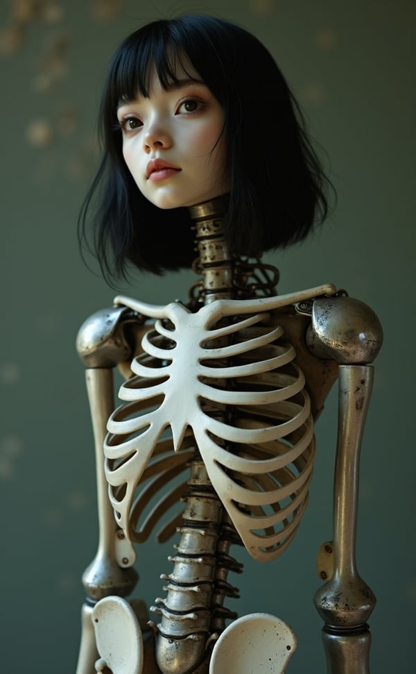 skeleton girl | image created by Takatsu | Tensor.Art