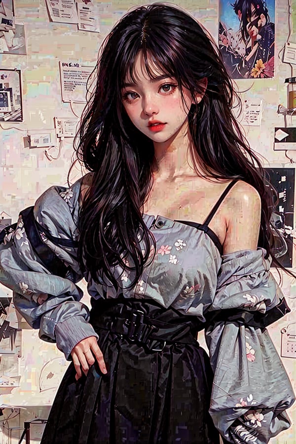 make it to realistic,1 girl, v | image created by Vincyx | Tensor.Art