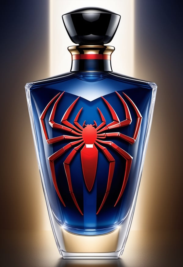 Spiderman perfume collection | image created by shahan_ai | Tensor.Art
