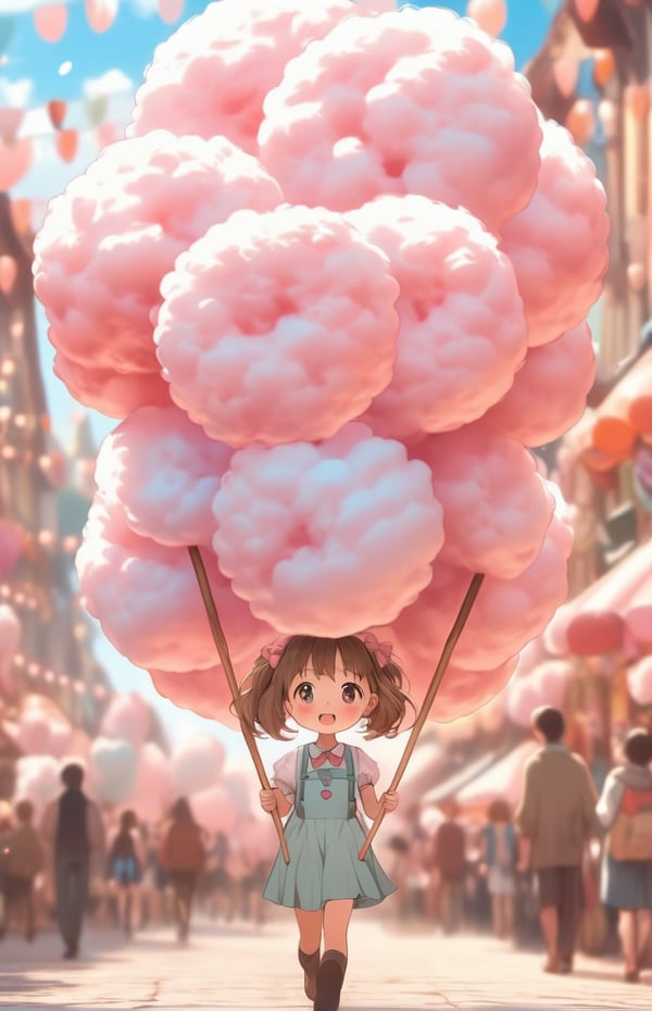 World record size candy. | image created by Max AI | Tensor.Art