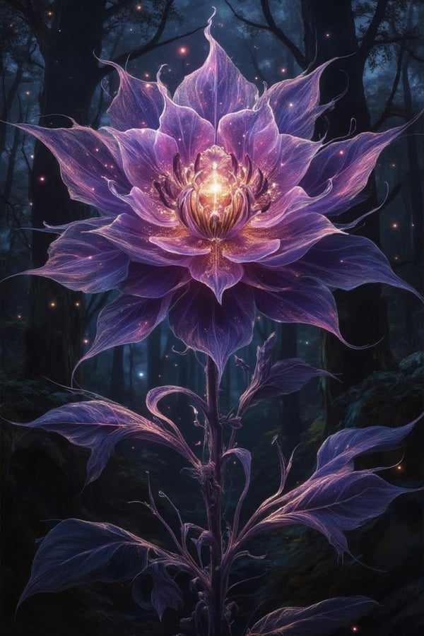 Enchanted Forest - Flower of d | image created by carolmag | Tensor.Art