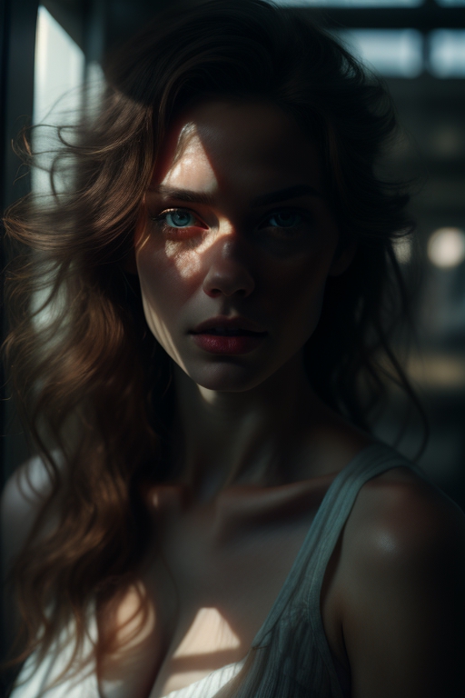 beautiful AI girl, with long b | image created by hagar2552 | Tensor.Art