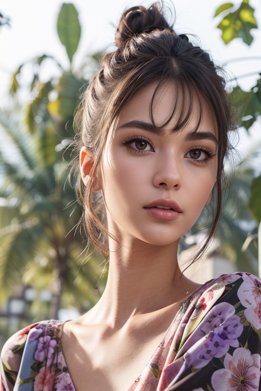 a beautiful female model, a be | image created by KikioJahat | Tensor.Art