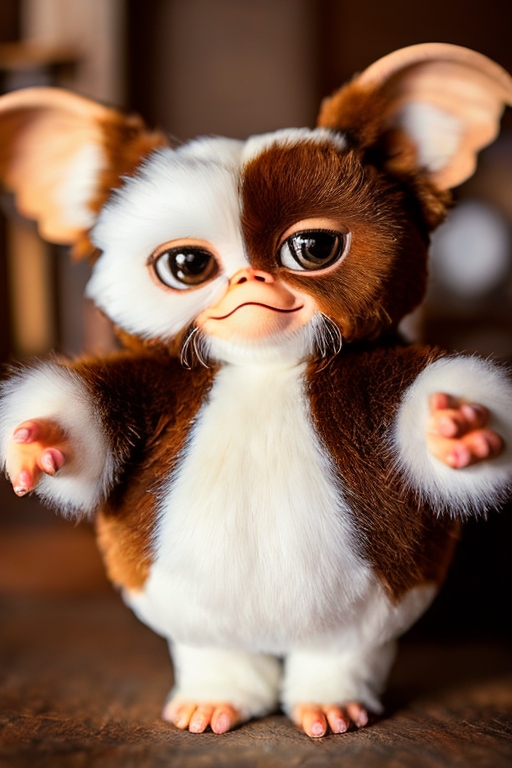 Gizmo from the movie Gremlins | image created by KRM5 | Tensor.Art
