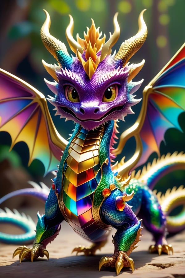 Dragon cub's iridescent scales | image created by Crimson_Queen ...