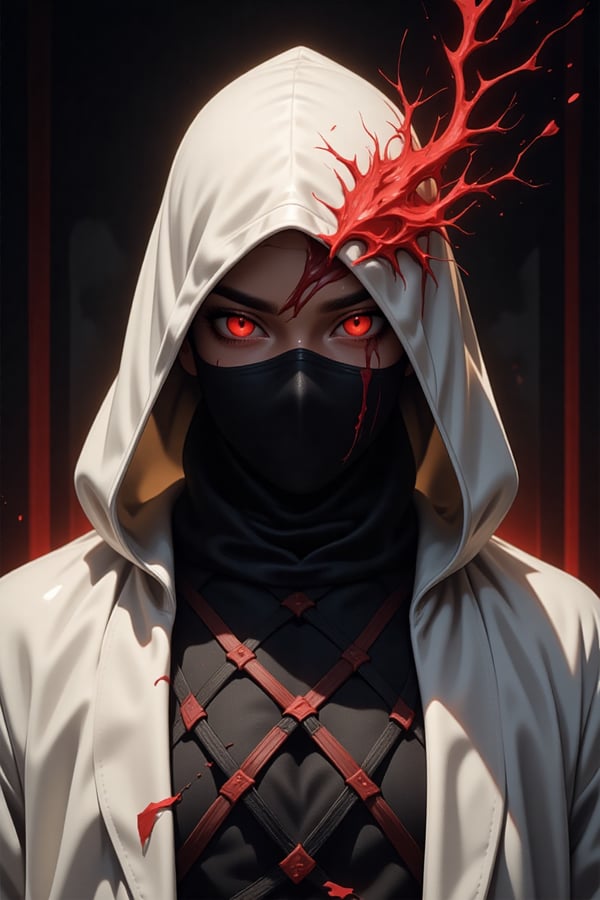 Kakuzu" from anime "Naruto" in | image created by Eskaline🎧 | Tensor.Art