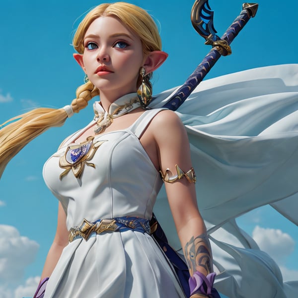 Princess Zelda | image created by chapato99 | Tensor.Art