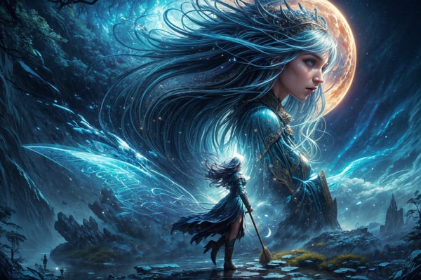 #wallpaper - Fantasy and magic | image created by Dofrobuay | Tensor.Art