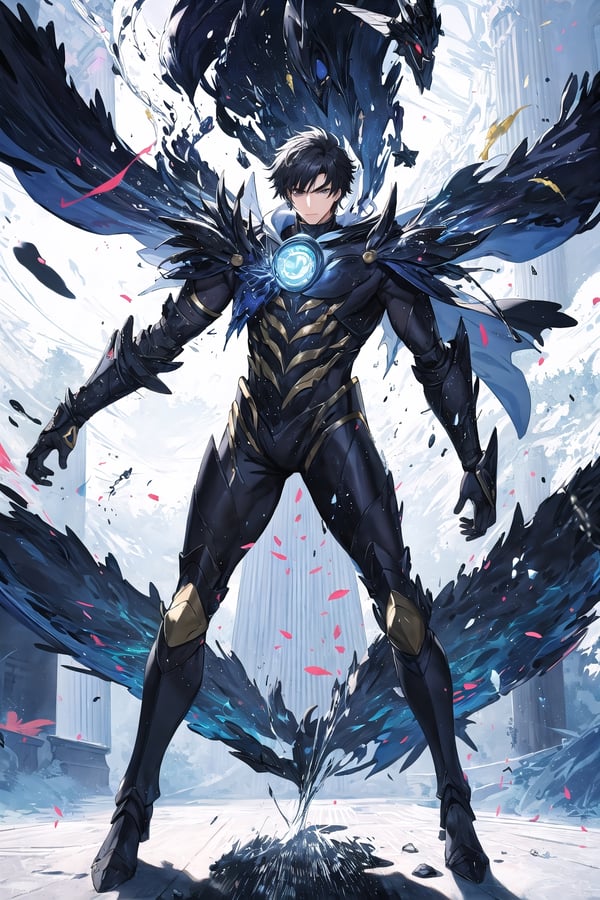 Erebus God of Darkness | image created by Kalkei8892 | Tensor.Art
