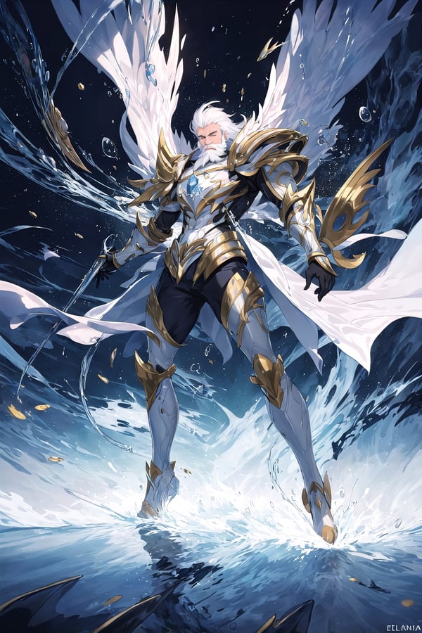 Zeus God of Gods | image created by Kalkei8892 | Tensor.Art