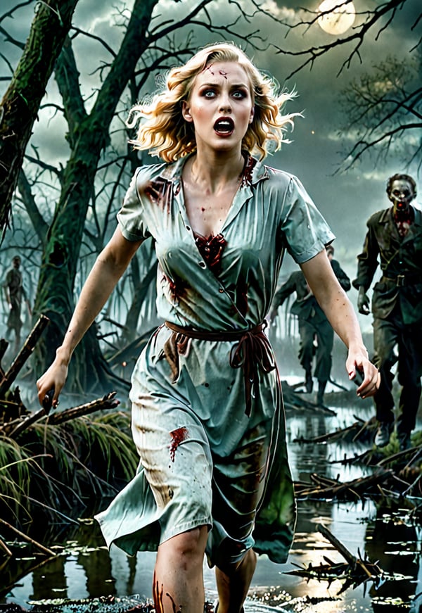 43-18 (Zombie Apocalypse) | image created by Draqulore | Tensor.Art
