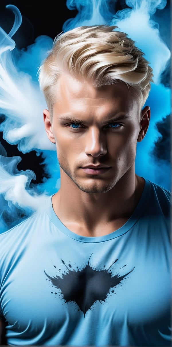 Close up (Azul) | image created by aramismcy | Tensor.Art