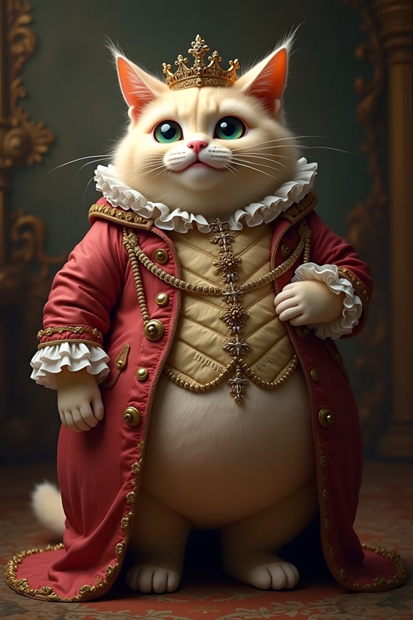 cat queen | image created by レオナルドくま | Tensor.Art