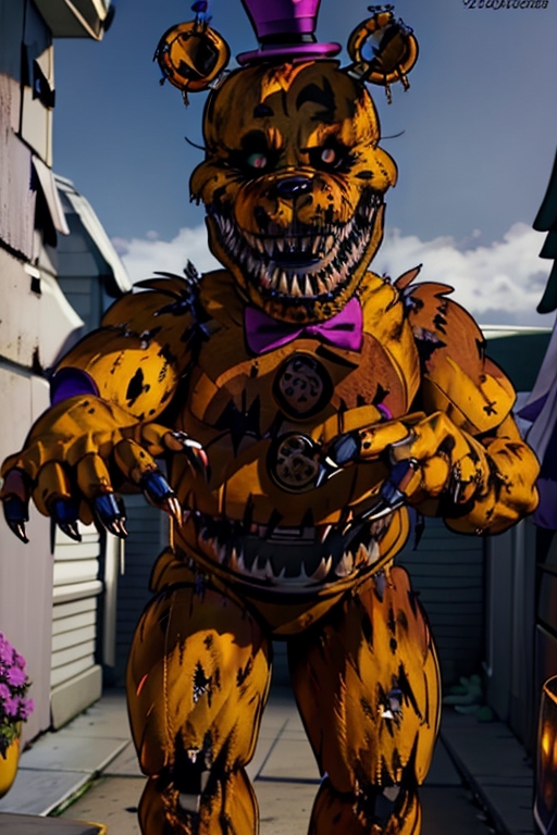 Fred bear | image created by AgentVenom237 | Tensor.Art