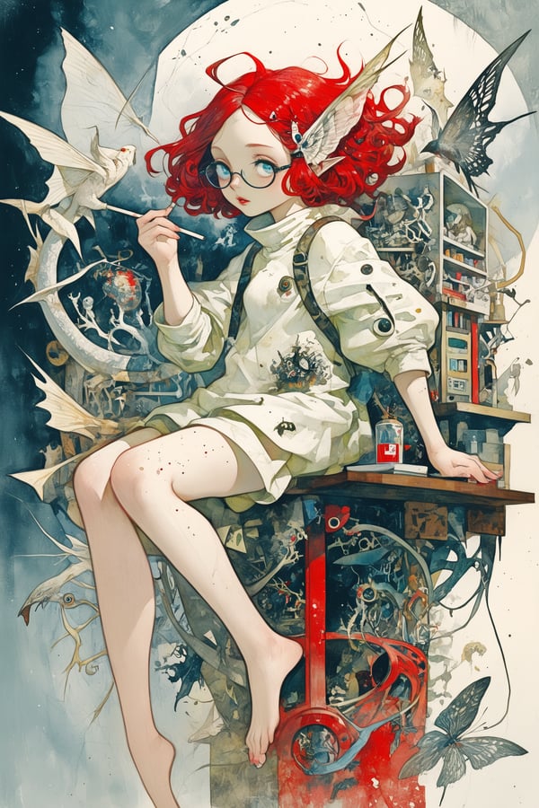 ASCIIdesigned by greg manchess | image created by shu_mohe44 | Tensor.Art
