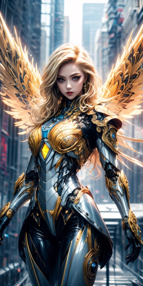 1 girl, wears ornate white arm | image created by Bsamkn | Tensor.Art
