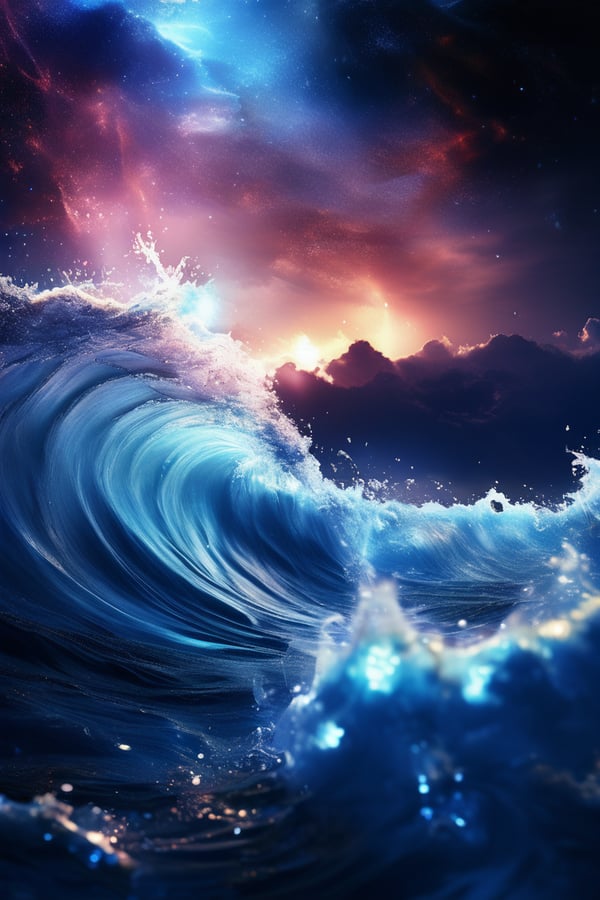 Fantasy, galaxy, transparent, | image created by TracQuoc | Tensor.Art