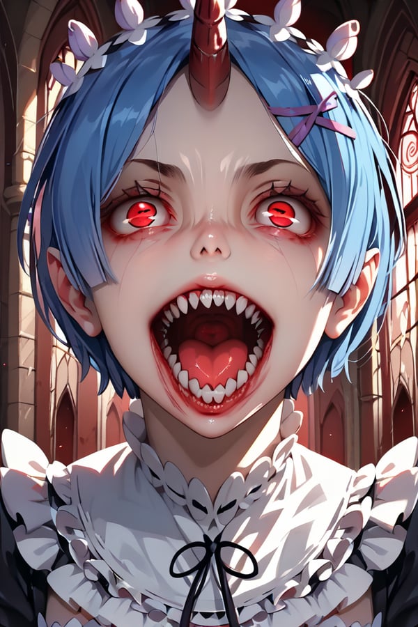 Creepy Rem | image created by Lemon Metal Kettle | Tensor.Art