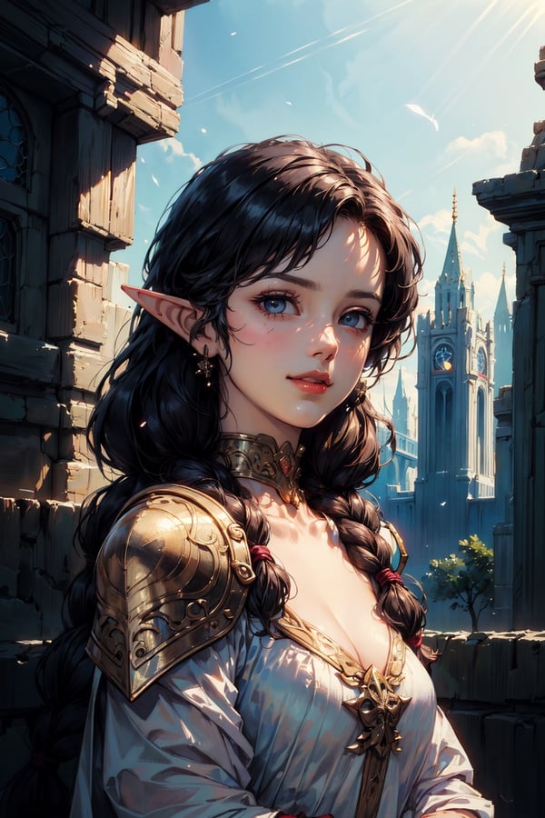 Female elf Knight. In case you | image created by Vladsnake | Tensor.Art
