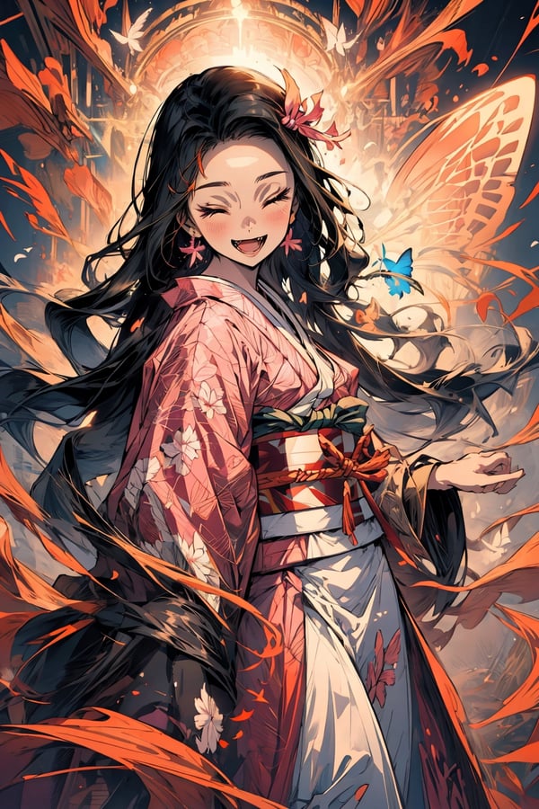 Nezuko Kamado DemonSlayer | image created by マカイ Makai | Tensor.Art