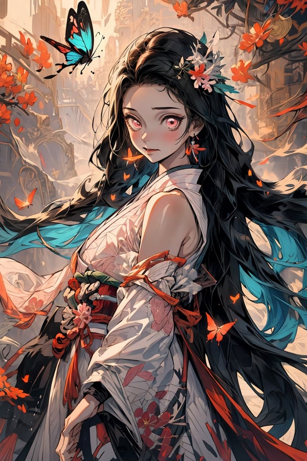 Nezuko Kamado DemonSlayer | image created by マカイ Makai | Tensor.Art
