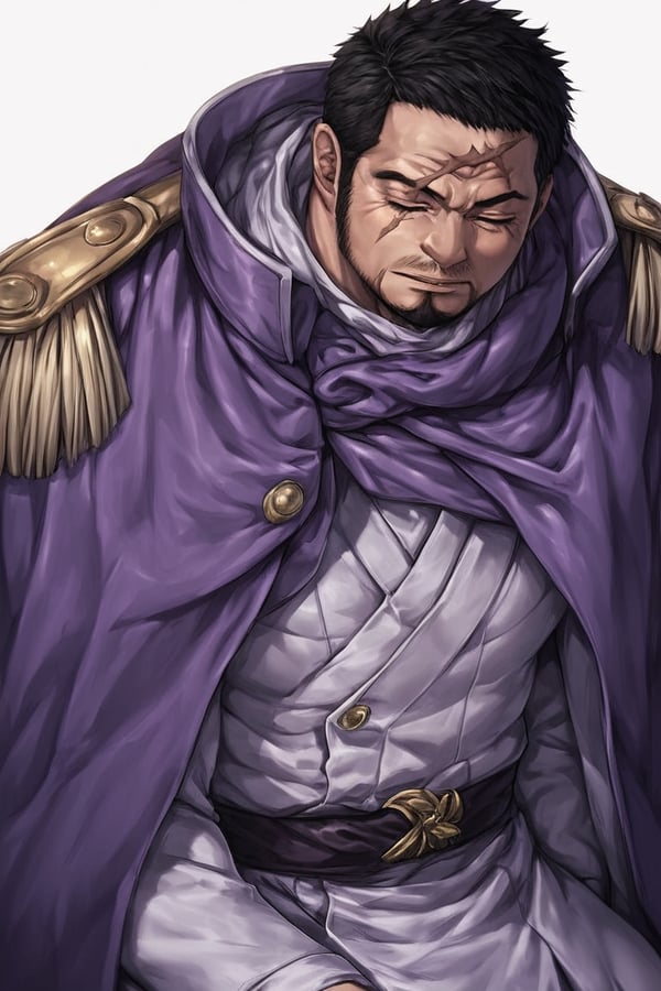 Fujitora | One Piece My Tiktok | image created by マカイ Makai | Tensor.Art