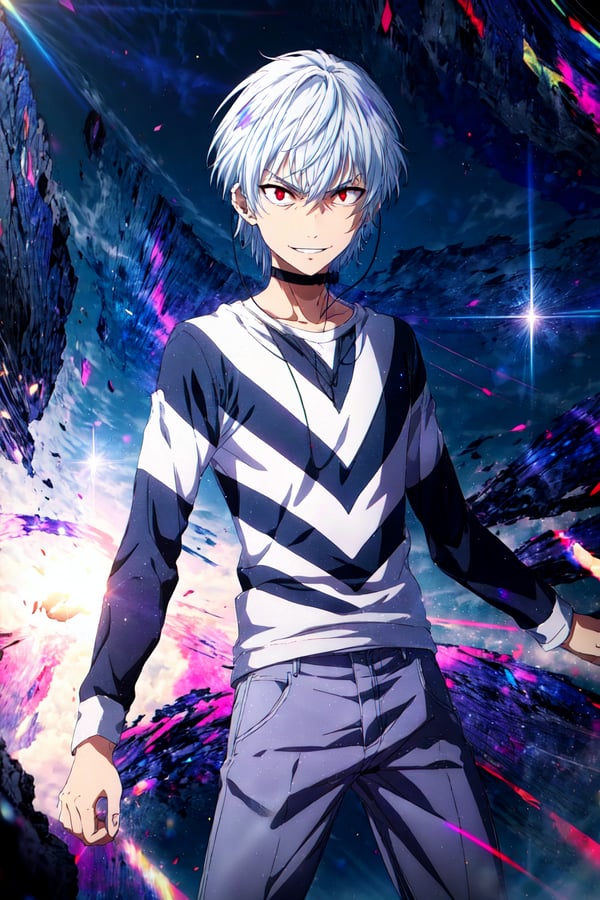 Accelerator (Toaru Majutsu no | image created by マカイ Makai | Tensor.Art