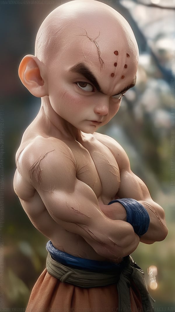 Krillin | image created by Shane | Tensor.Art