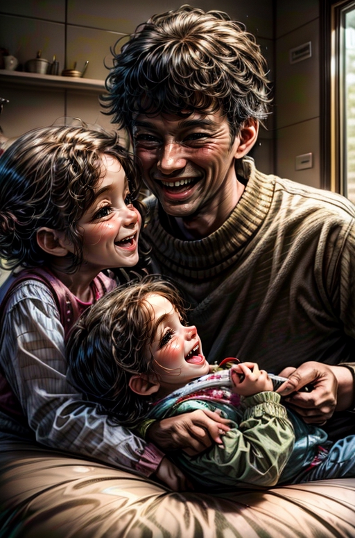 Family | image created by Nick Neon | Tensor.Art