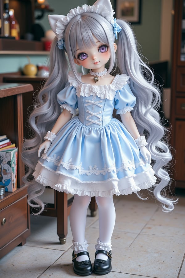 Cute anime style doll wearing | image created by maehara | Tensor.Art