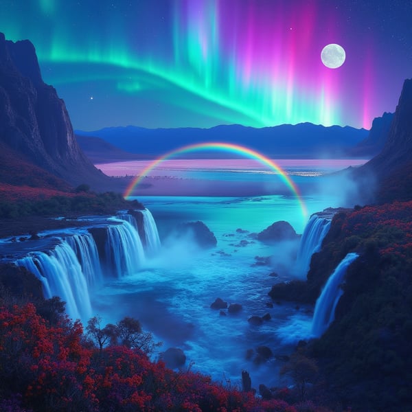 The ultimate breathtaking land | image created by maehara | Tensor.Art