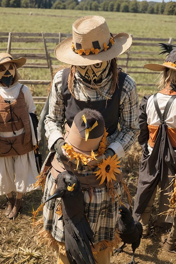 farm,(scarecrow:1.6),(cro - Free AI Art by 蓮華 | Tensor.Art | Tensor.Art