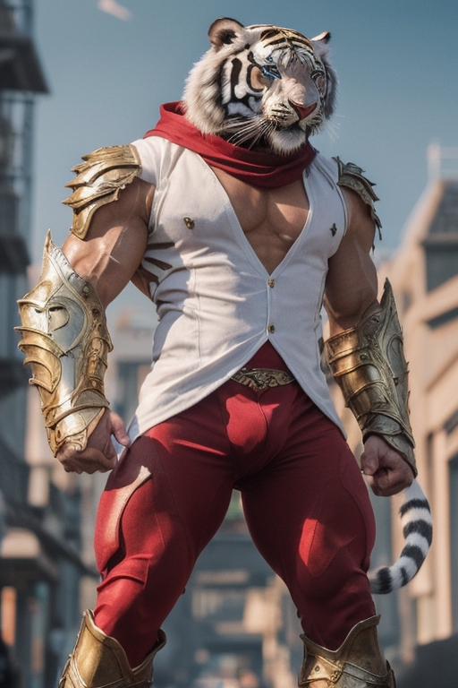 POWER TIGER | image created by MAYOR TIGRE BLANCO | Tensor.Art
