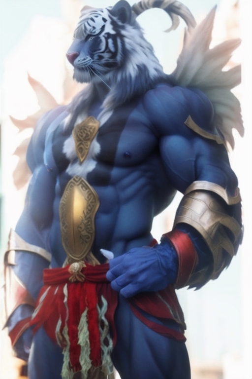 POWER TIGER | image created by MAYOR TIGRE BLANCO | Tensor.Art