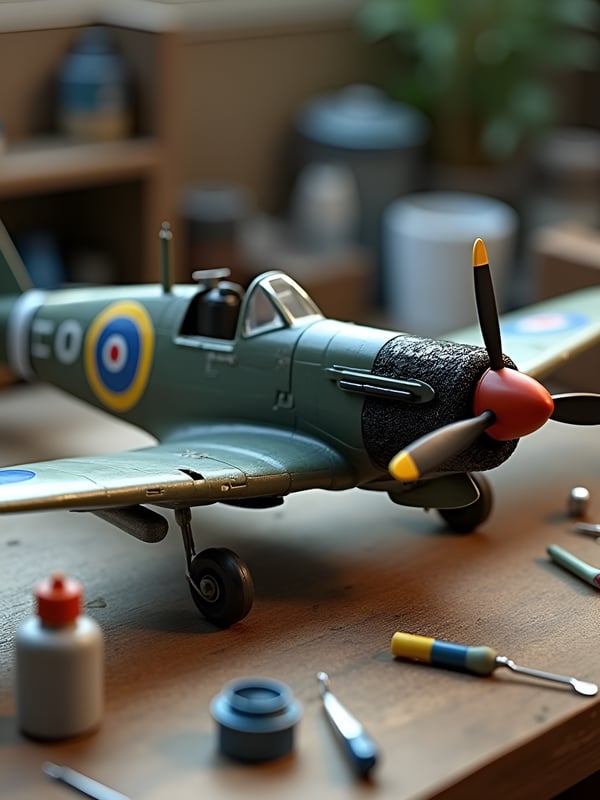 Spitfire | image created by Ai boo | Tensor.Art