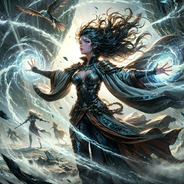 Typhoon | image created by Fantasy Idea | Tensor.Art