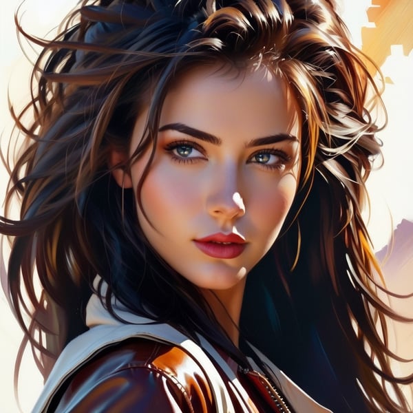 half body portrait of a young | image created by Anna ai art | Tensor.Art