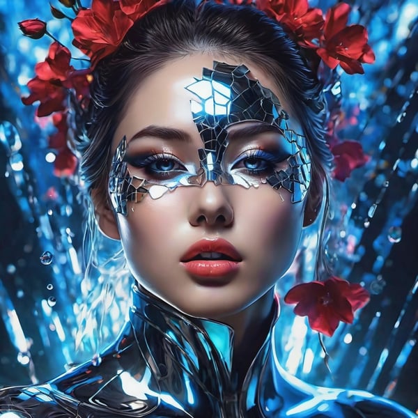 beautifull rocco cyborg lookin | image created by Anna ai art | Tensor.Art