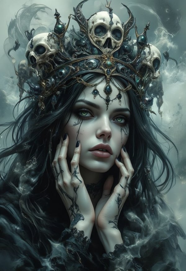 horror show, monster, nightmar | image created by Anna ai art | Tensor.Art