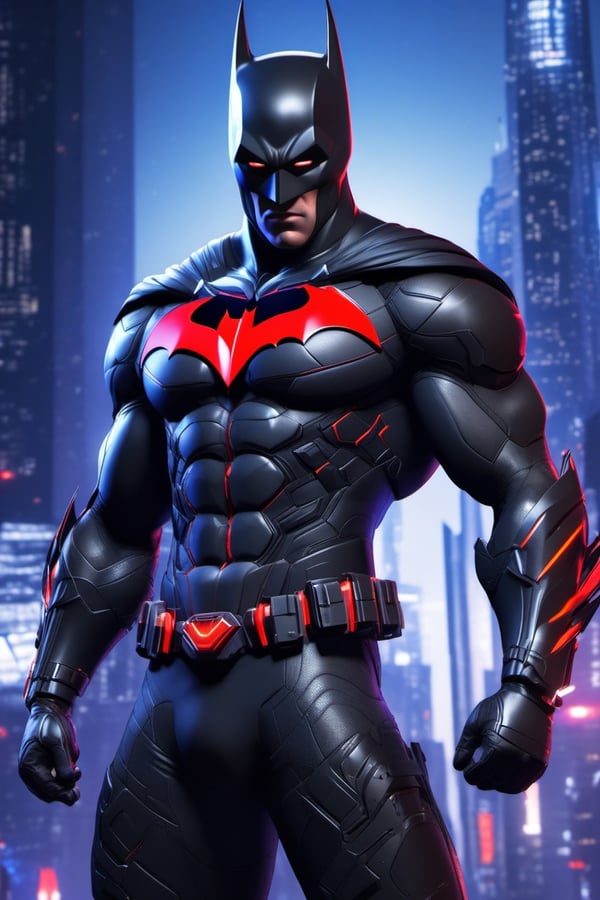 Batman Beyond full body, facin | image created by Daghost68 | Tensor.Art