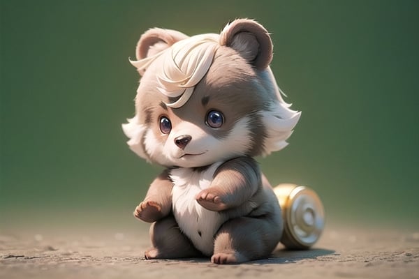 cute animal | image created by meong_488 | Tensor.Art