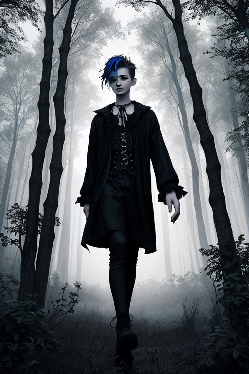 Goth | image created by Ali_23 | Tensor.Art