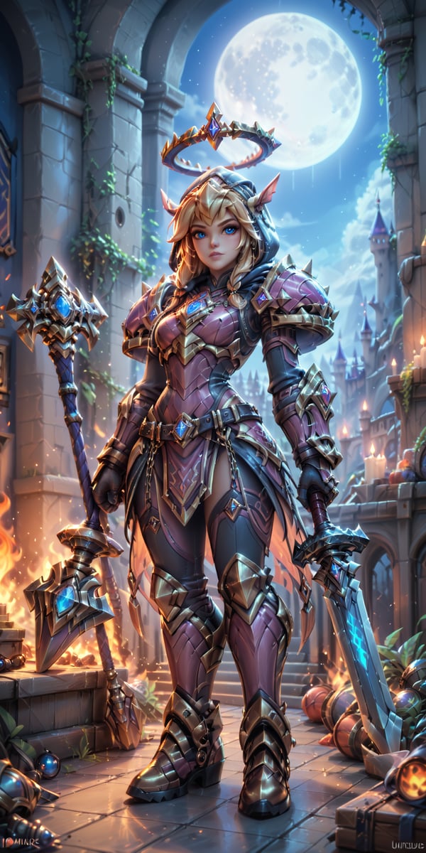 Rogue Armor, Paladin Armor | image created by Mavo6487 | Tensor.Art