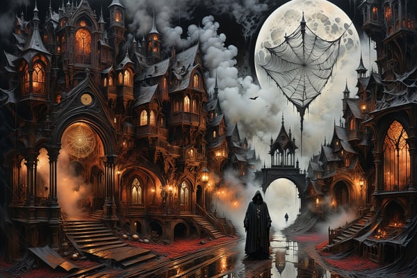 GHOST VILLAGE 2 | image created by REDVAPOR | Tensor.Art